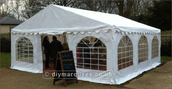 6x6m Professional 650gsm PVC Marquee | DIY Marquees