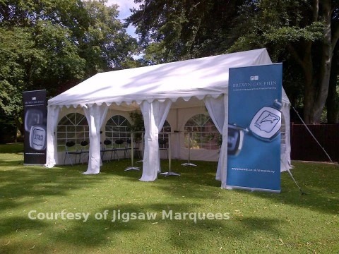 4x6m Professional DIY Marquee 650gsm PVC Roof and 500gsm PVC Sides ...